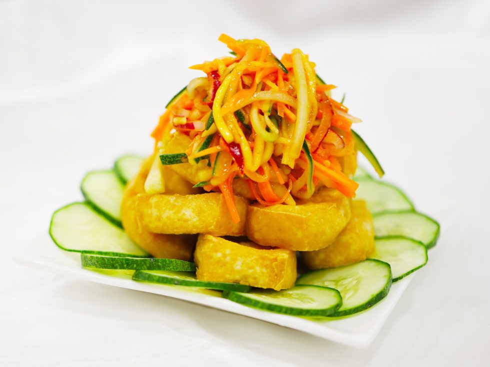 Thai Style Mango Tofu